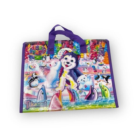 Lisa Frank | Office | Lisafrank Tikanni Husky Trifold Portfolio Storage ...